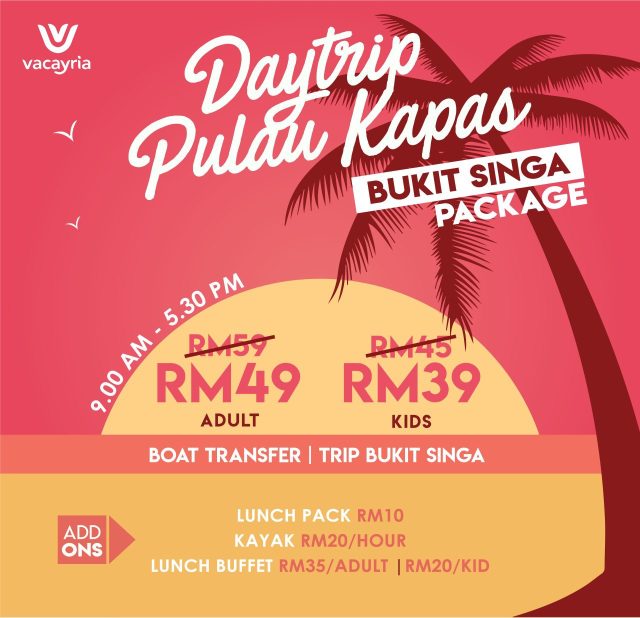 Contoh Itinerary Percutian Day Trip (Balik Hari) Pulau Kapas Terengganu ...